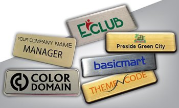 Custom Printed Name Badges - No 1: Suppliers & Manufacturer in Dubai